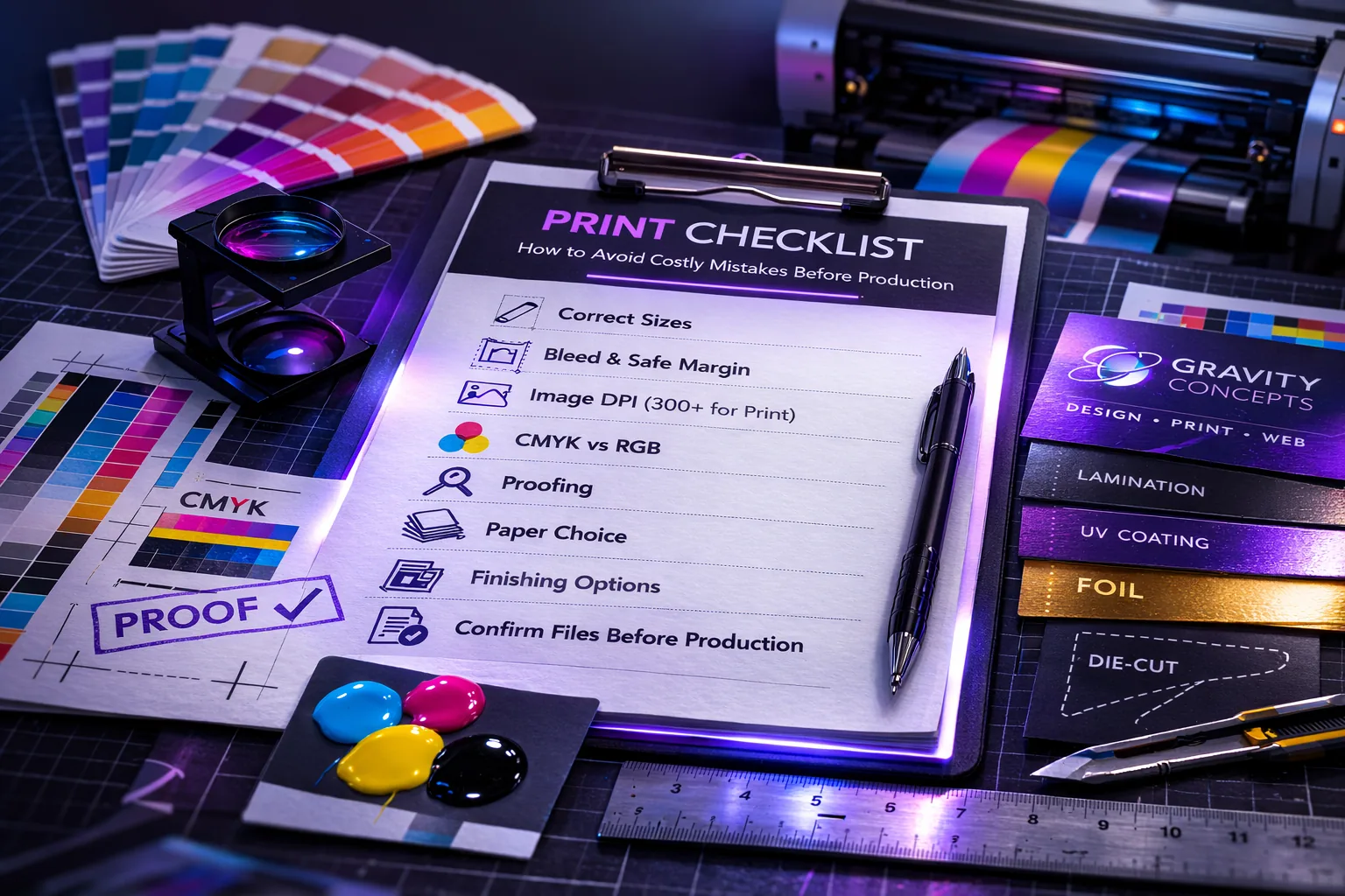 Print checklist: how to avoid costly mistakes before production ...